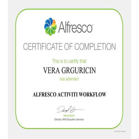Alfresco Activity Workflow | PDF