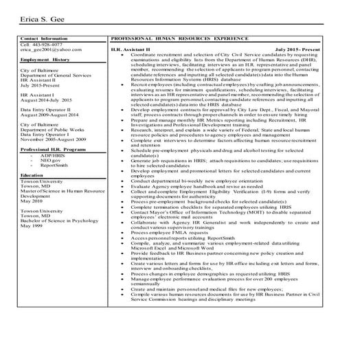 Erica Gee Resume 3 4 16 | DOCX