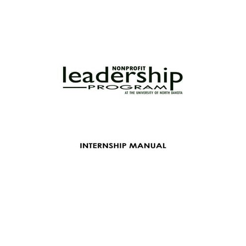 internshipmanual2015(16) | PDF