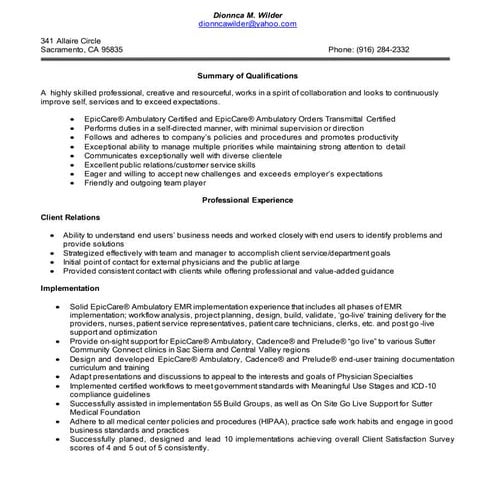 Dionnca Wilder Resume | DOCX