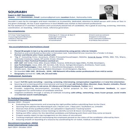Sourabh resume (1) | PDF