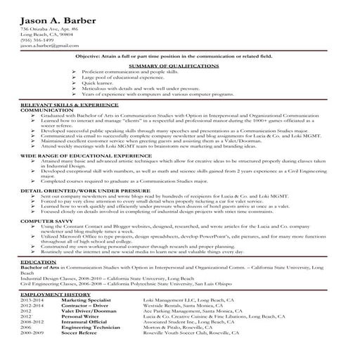 Jason Barber - Resume | PDF