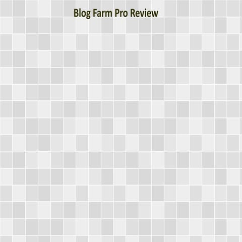 Blog Farm Pro Review | PPTX | Web Hosting | Internet