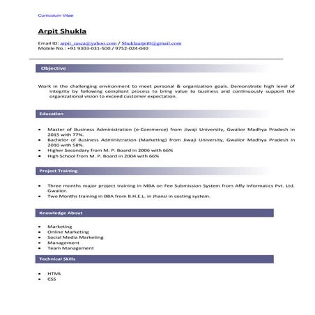 Arpit Shukla admin1 | PDF