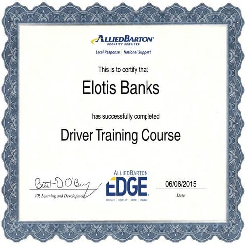 Driver Training Course | PPT