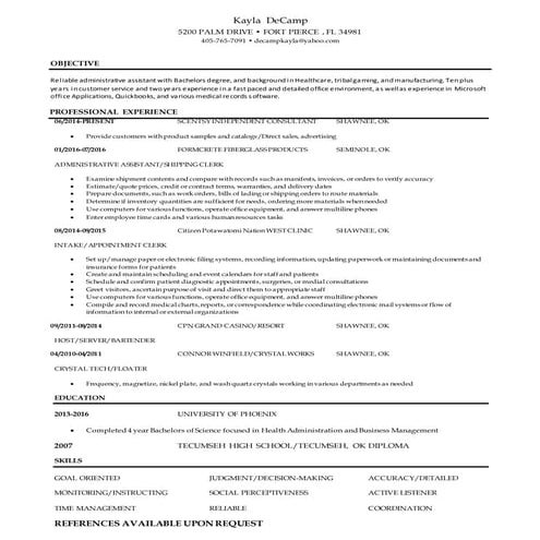 KD Resume-1-1 | DOCX