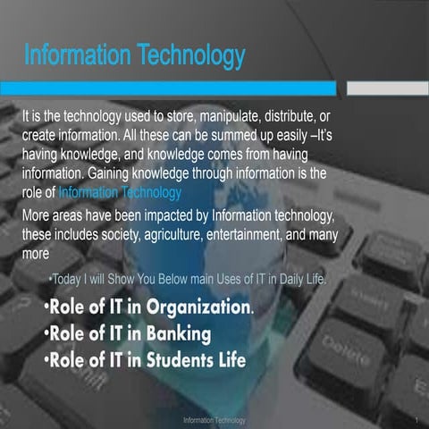 Information technology | PPT
