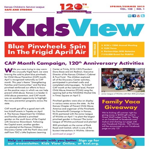 Kids View_Spring 2013 | PDF