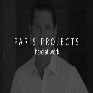 #ParisProjectsHardatWork | PPT