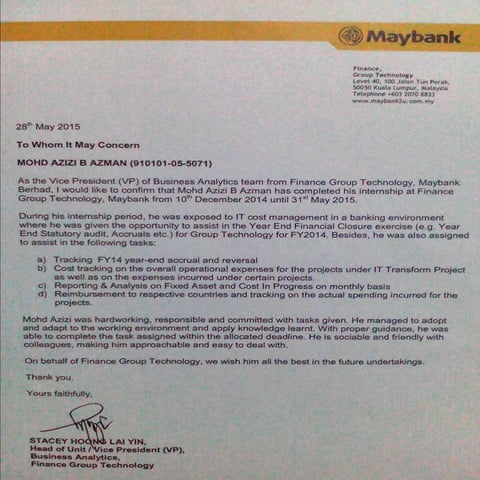 Recommendation letter | PDF