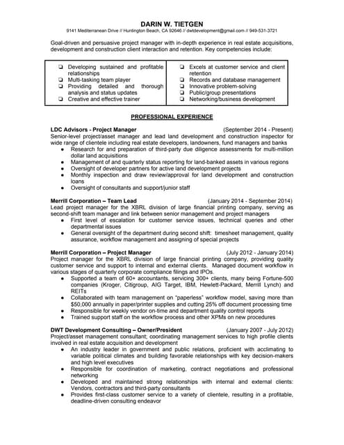 larry - resume (3) | DOCX | Business Banking & Finance | Business