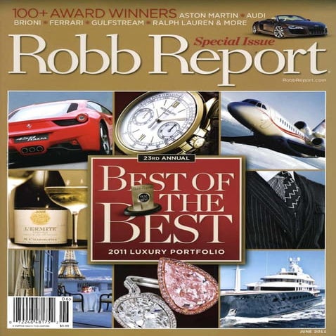 Robb Report_June 2011 | PDF