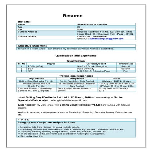 Sushant_CV_Updated (1) | DOCX