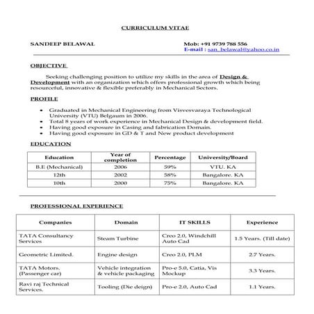 Suresh resume | DOC