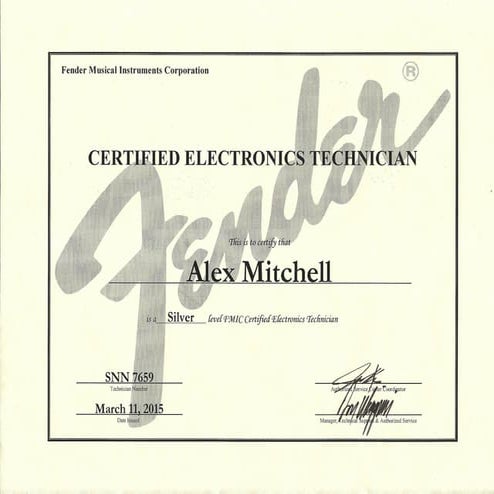 Fender Certification | PPT