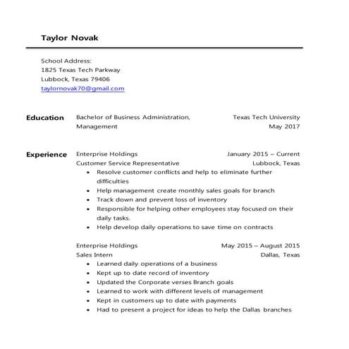 Resume Updated | PDF