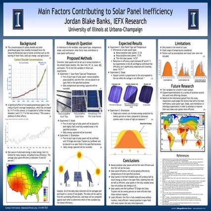 Handout-Investigating the Main Factors that Contribute to Solar Panel ...