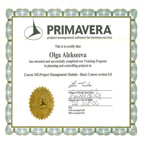 Primavera diploma | PDF