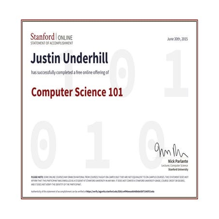 Stanford CS101 | PDF