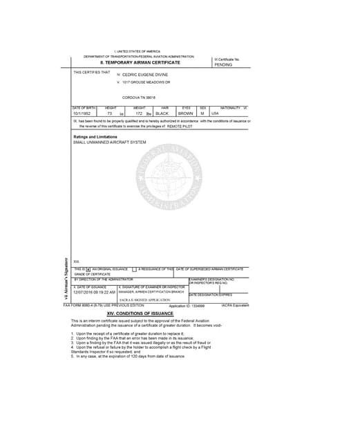 flight training certification | PDF