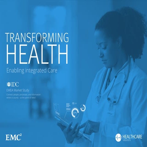 EMC Healthcare IDC Infographic | PDF