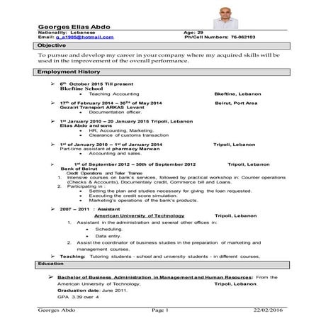 Nour CV (1) | DOC