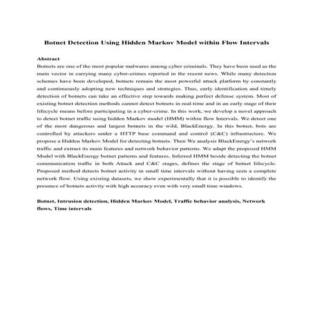 Thesis_Abstract | PDF | Information and Network Security | Computing