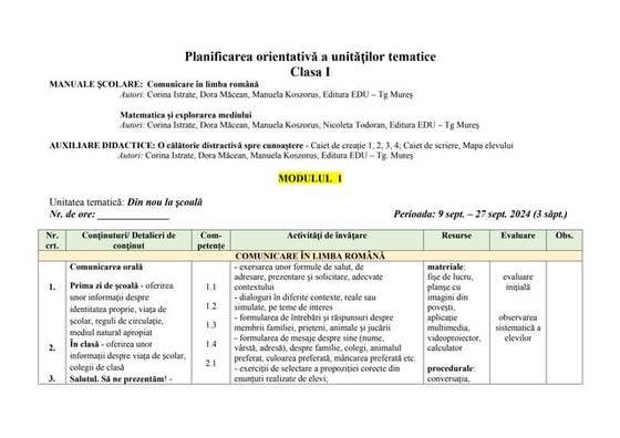 Planificare integrata 2023-2024 CLASA 1.doc