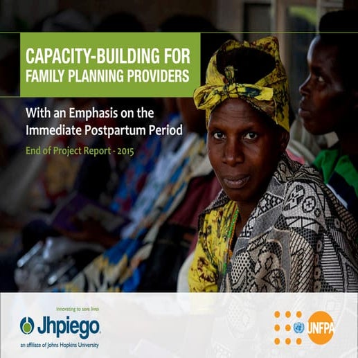 UNFPA End of project report -FINAL | PPT