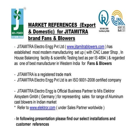 JITAMITRA_Market Reference List_14-15 | PDF