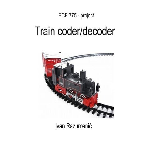 Train coder/decoder | PPT