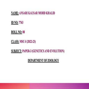 HUMAN EVOLUTION | PPTX