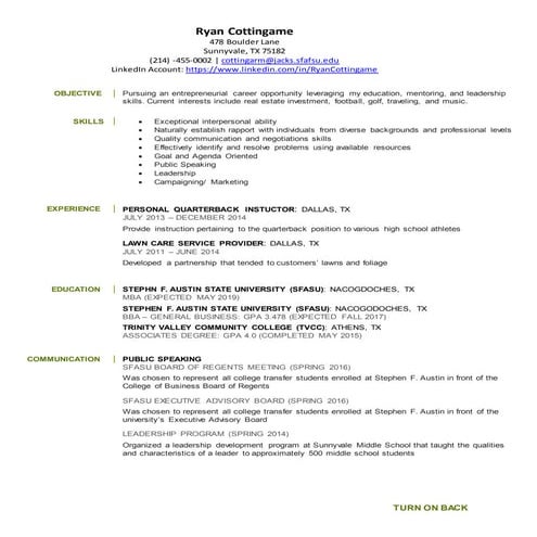 Resume (FINAL) | DOCX