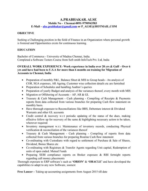 shukri-CV | DOC | Business Accounting & Finance | Business