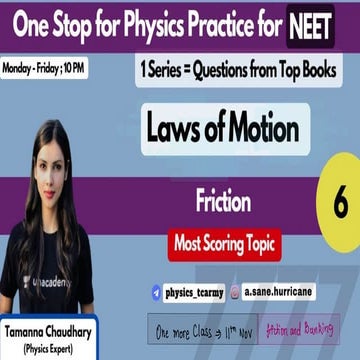 Question on friction...class 11......... | PDF
