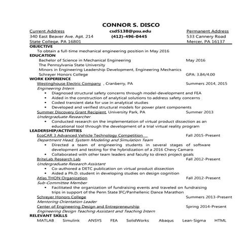resume_bio | PDF
