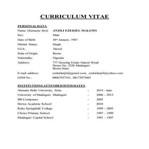 CURRICULUM VITEA | DOCX