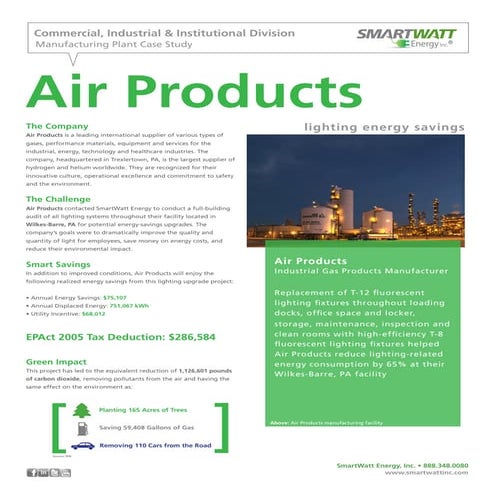 Air Products Case Study (6) | PDF