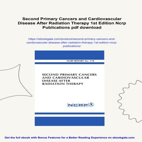 Second Primary Cancers and Cardiovascular Disease After Radiation ...