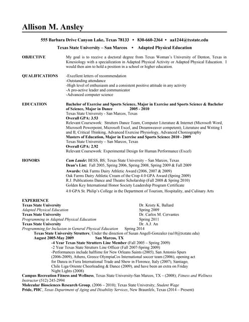Diane Creamer_Resume | PDF