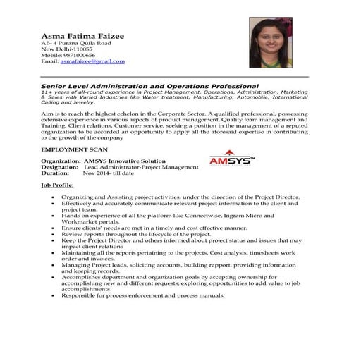 CV-Alice-Latest | PDF