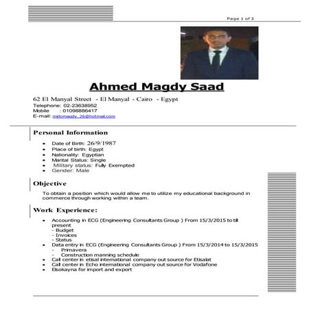 Ahmed-Magdy-Saad CV new-2 | DOCX
