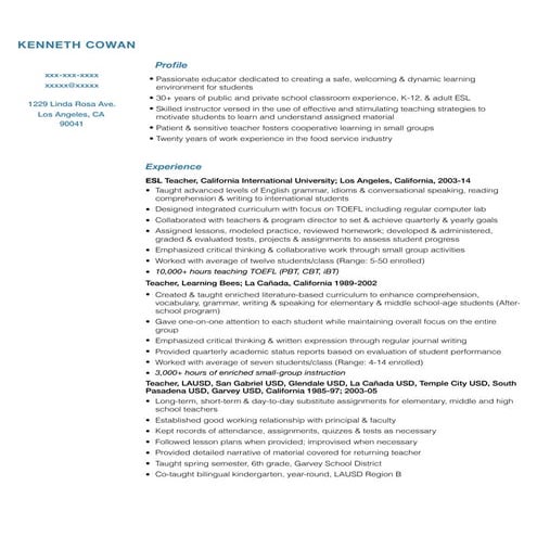 Lynne Kelsey Resume | DOC
