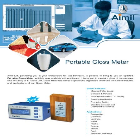 Portable Gloss Meter | PDF