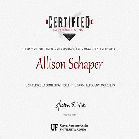 Allison Schaper | PPT