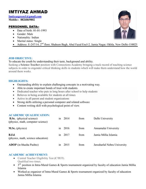UPDATED CV (2) | PDF