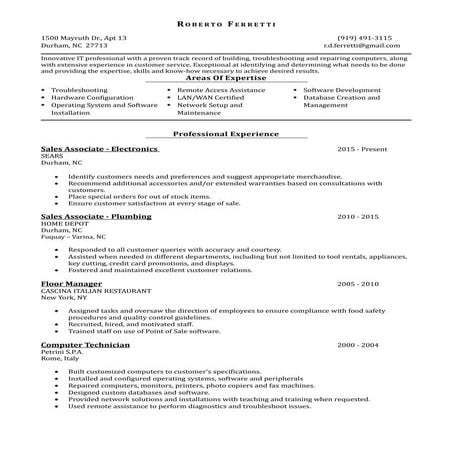 RDF Resume | PDF