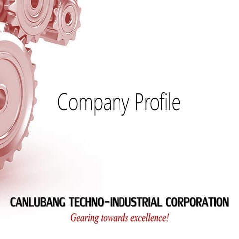 CTIC Company Profile 2015 | PPT
