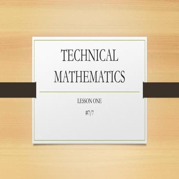 #77 TECHNICAL MATHEMATICS.pdfhehehdhdhdhd | PDF