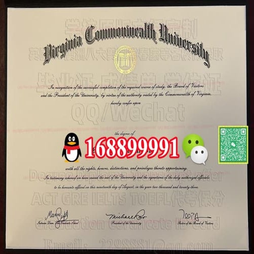 Virginia Commonwealth University degree offer diploma Transcript | PDF